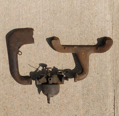 Vintage Ford Model T Intake Manifold Carb Preheat Tube | eBay