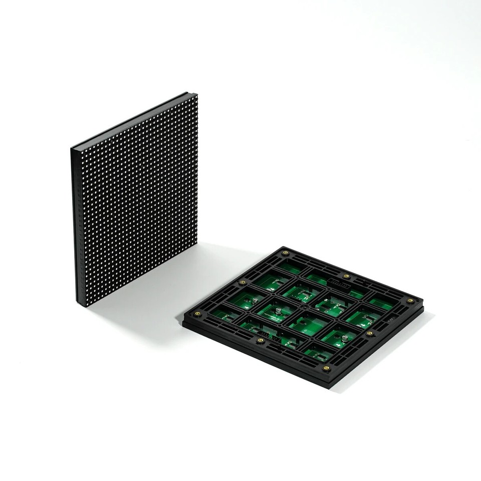 P6 Outdoor Full Color LED Module 192x192mm RGB Video Panel Unit 32*32 ...