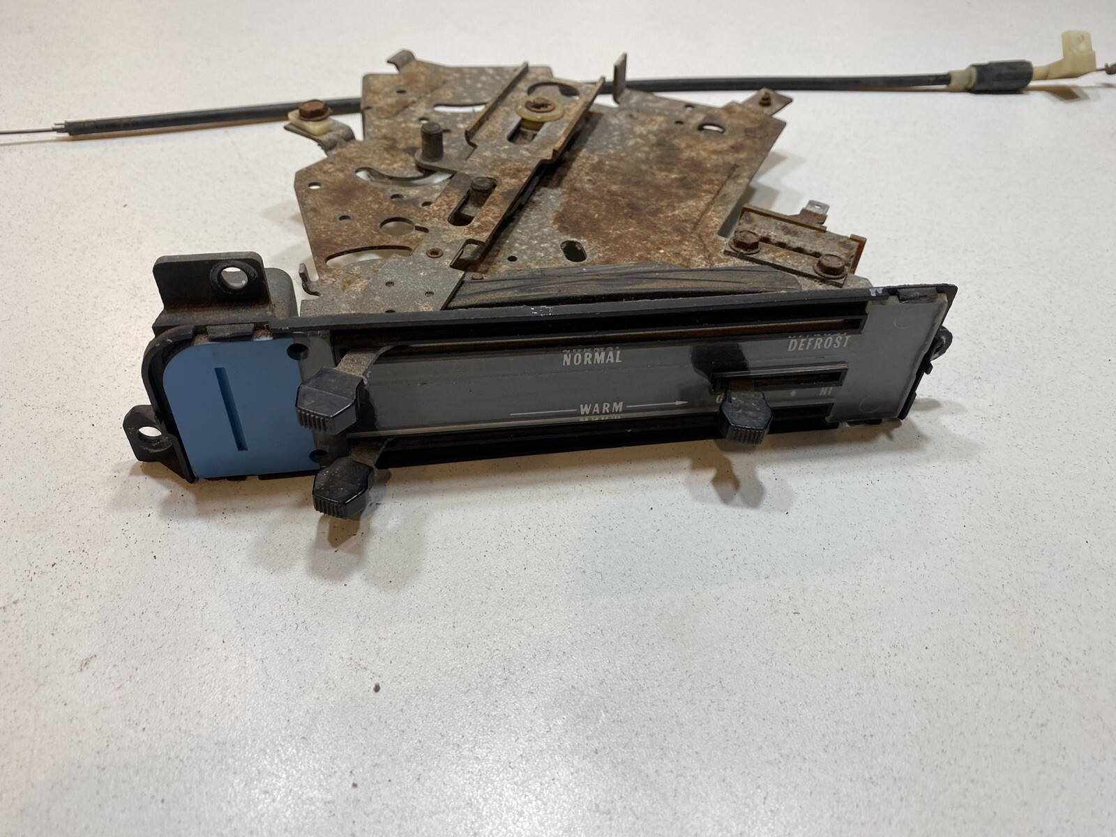 1972-76 Pontiac FIREBIRD Trans am NON-AC HEATER HEAT CONTROL W/ Lens 73 ...