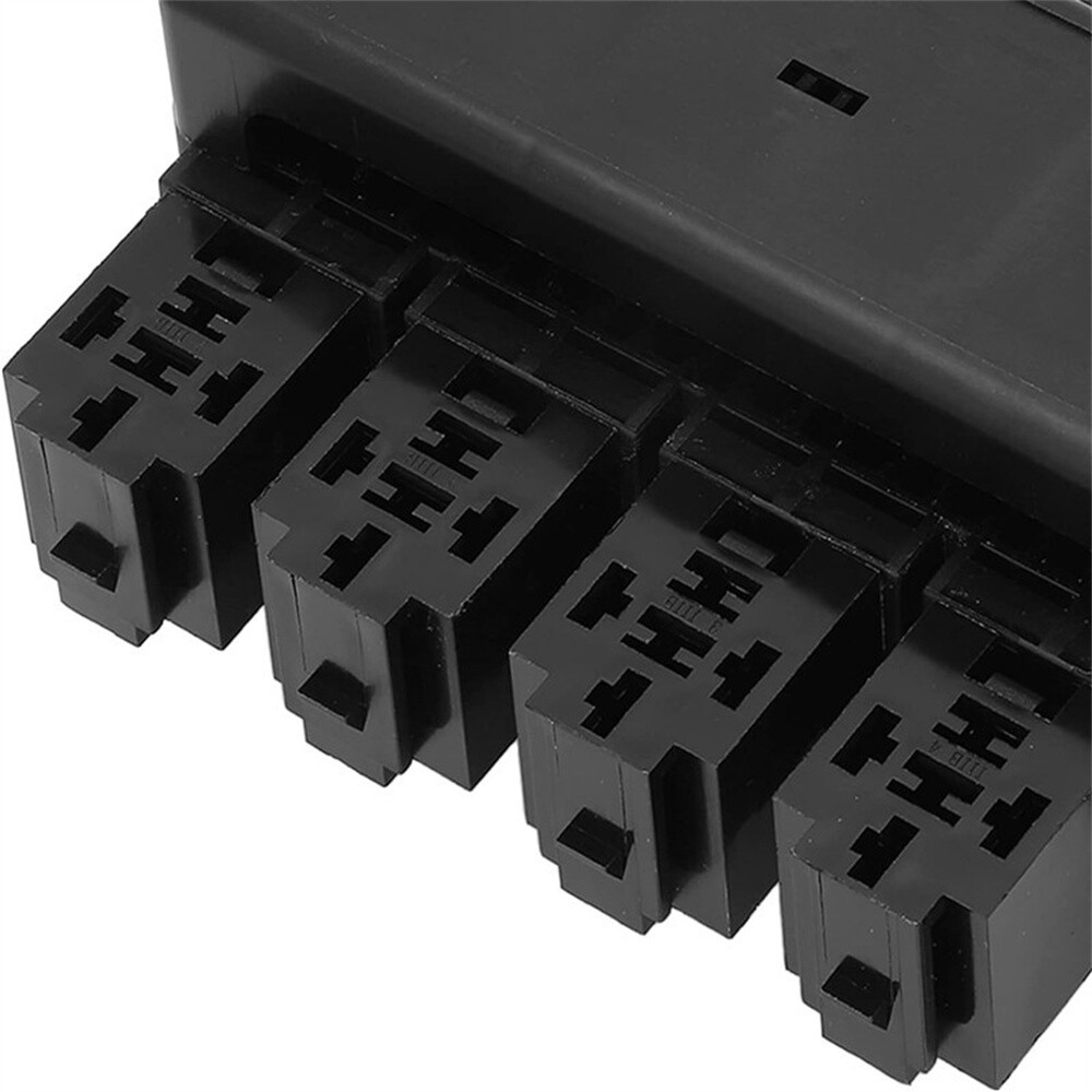 Universal Relay Holder Box 8 Way Relay Socket Set For Car Boat Marine ...