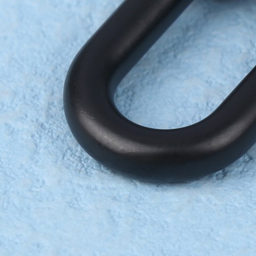 Solid Stainless Steel Carabiner D Bow Staples Shackle Key Ring KeychaSV ...