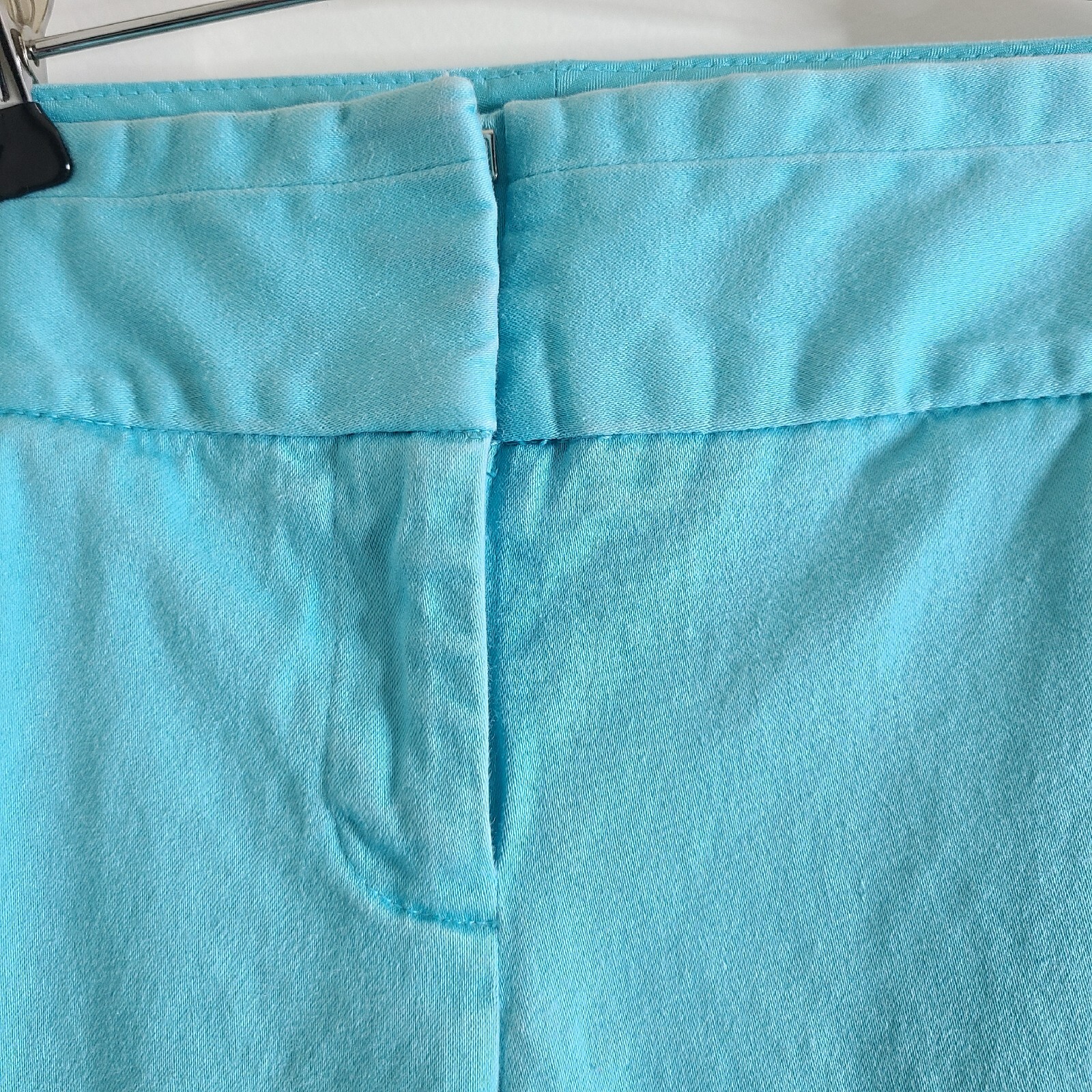 The Limited Drew Fit Ankle Low Rise Crop Capri Turquoise Blue Pants Sz ...