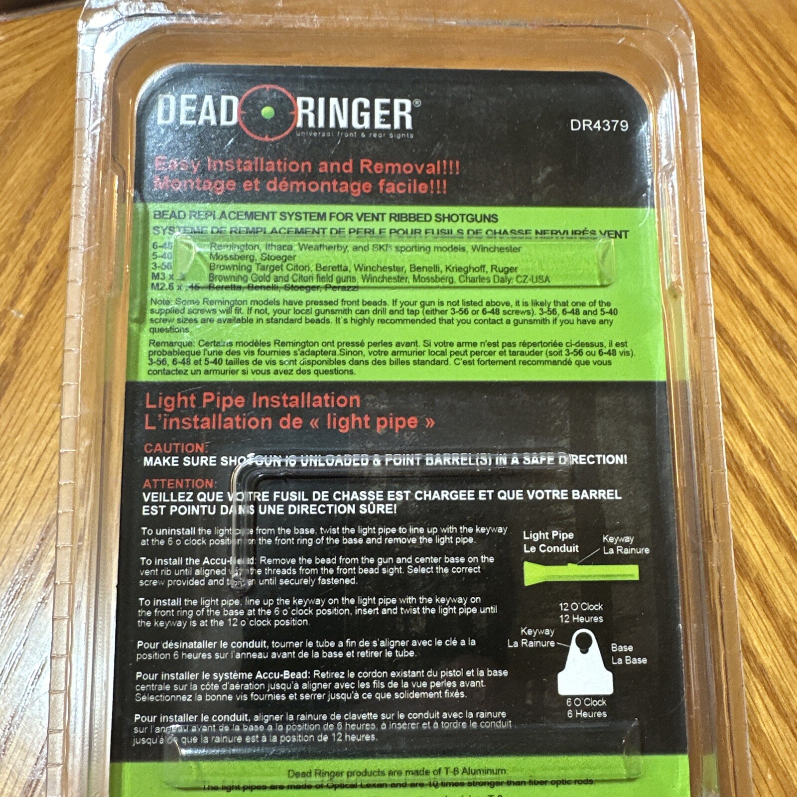 Dead Ringer Accu-bead Shotgun Sights DR4379 for sale online | eBay