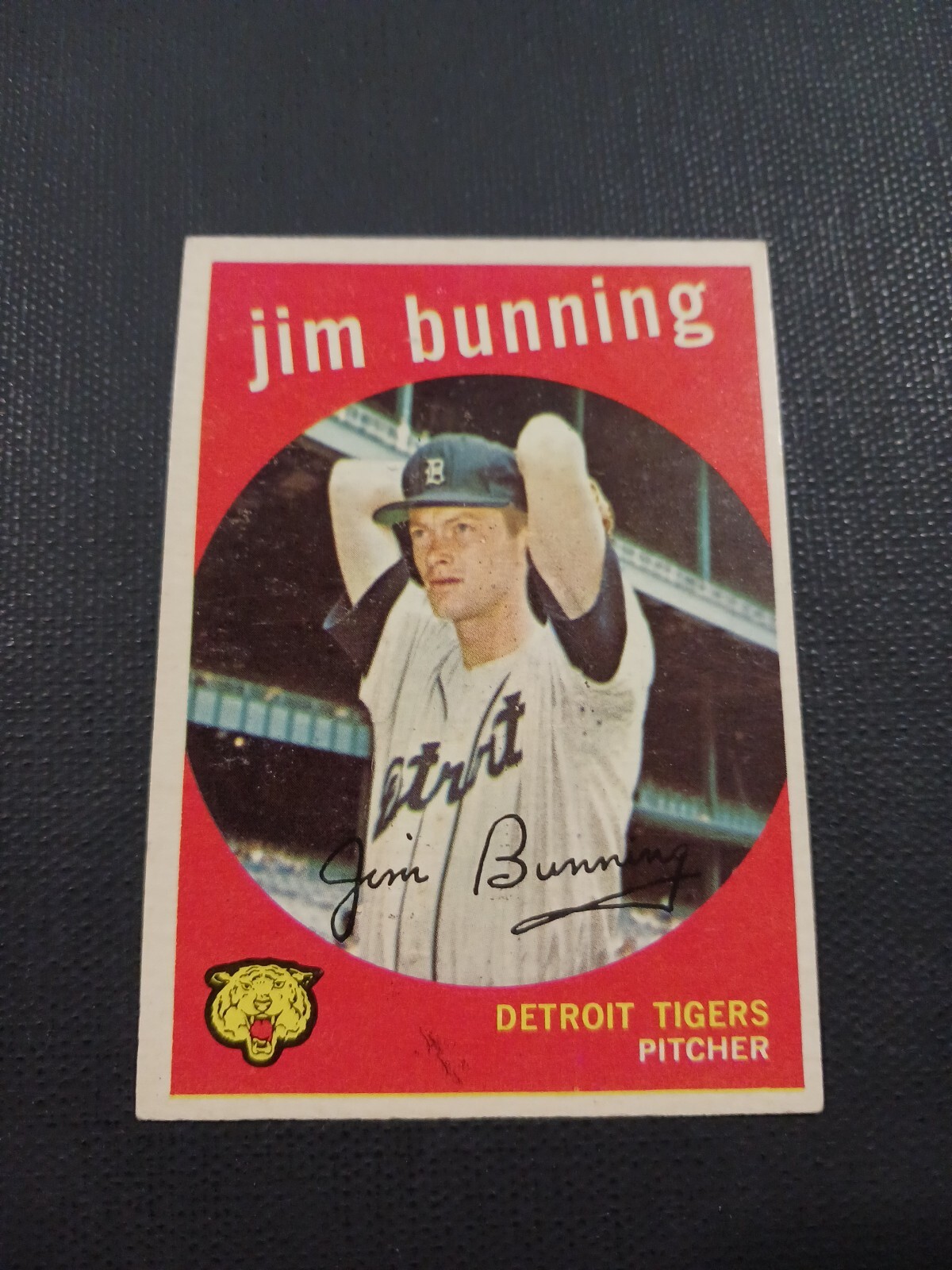 1959 Topps Jim Bunning Detroit Tigers HOF #149💥💥⚾️ VG/VG+ | eBay