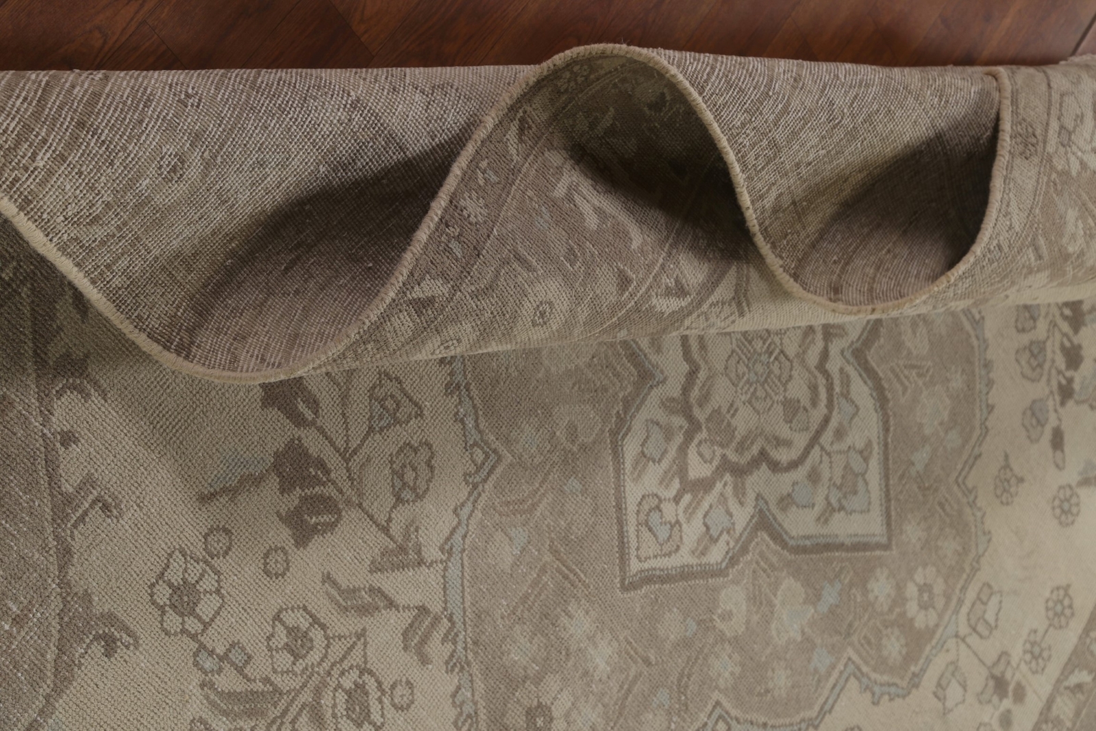 Distressed Wool Traditional Muted Rug 6x9 Handmade Living Room Dining ...