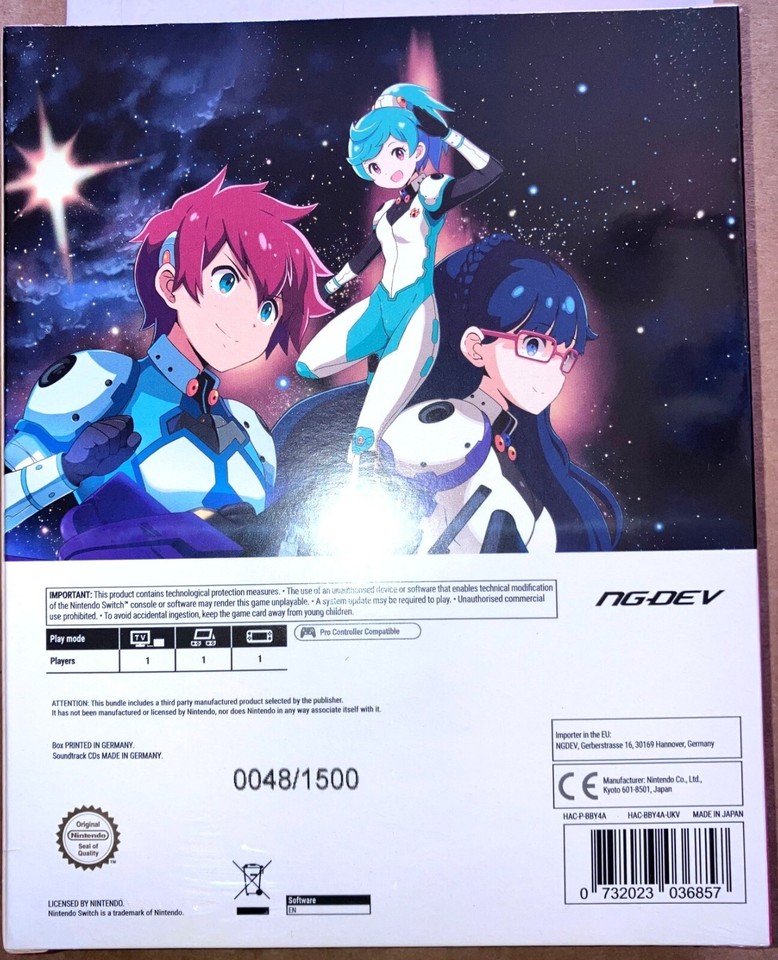 GunVein Limited Edition Nintendo Switch BRAND NEW & SEALED LOW NUMBER ...