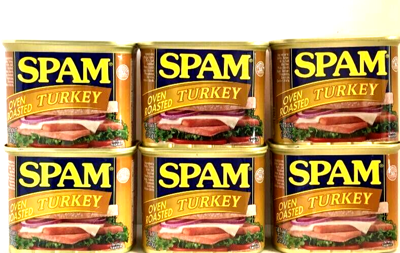 Spam Oven Roasted Turkey Luncheon Meat 12 oz ( Pack of 6 )~3/2027 | eBay