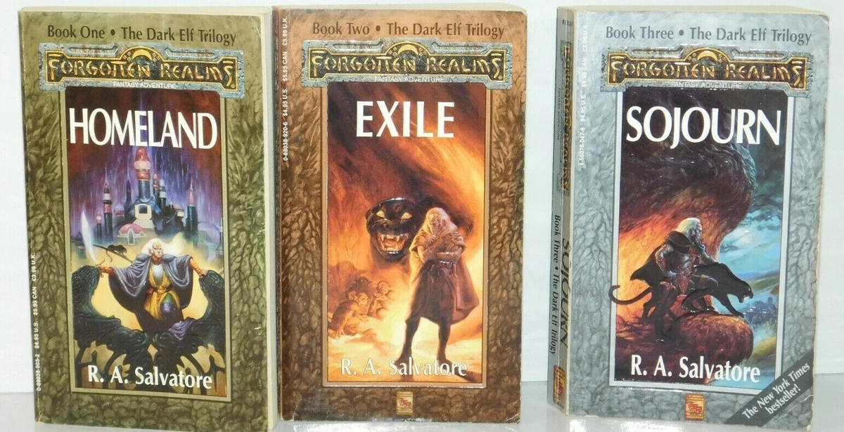 Dark Elf Trilogy Homeland
