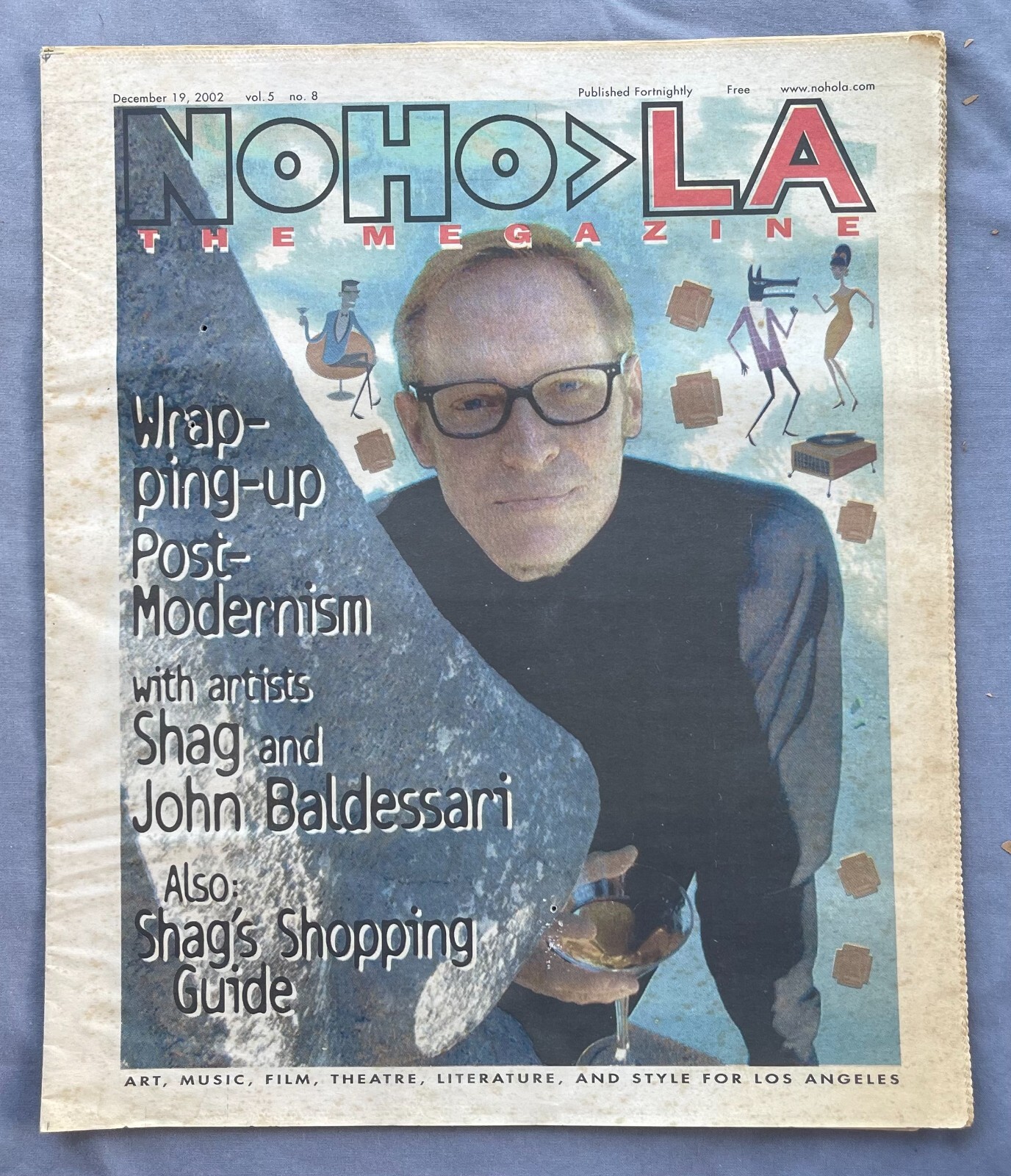 SHAG JOSH AGLE Cover NO HO LA MAGAZINE featuring TIKI ART John ...