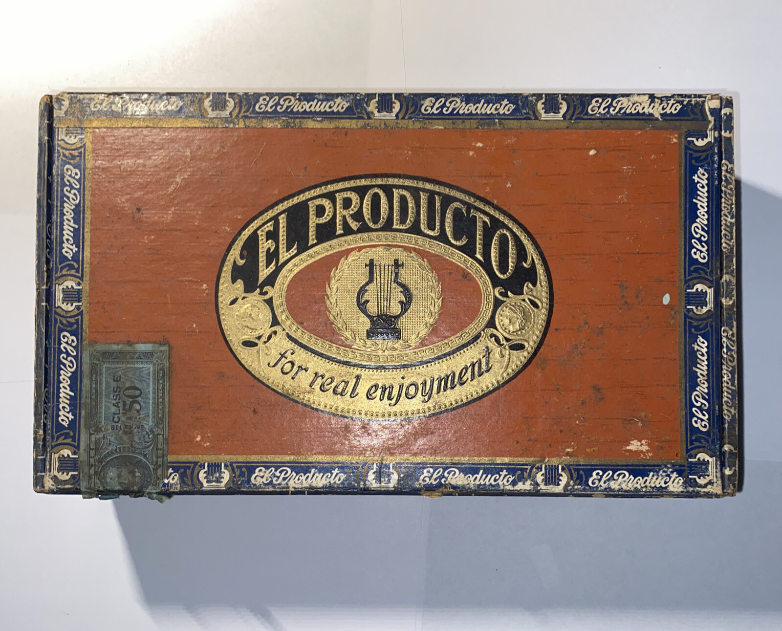 Antique Vintage Advertising El Producto Cigar Tobacco Box Collectible ...