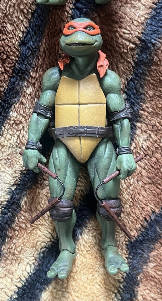 NECA TMNT GameStop Exclusive Movie LOT + Ultimate April | eBay