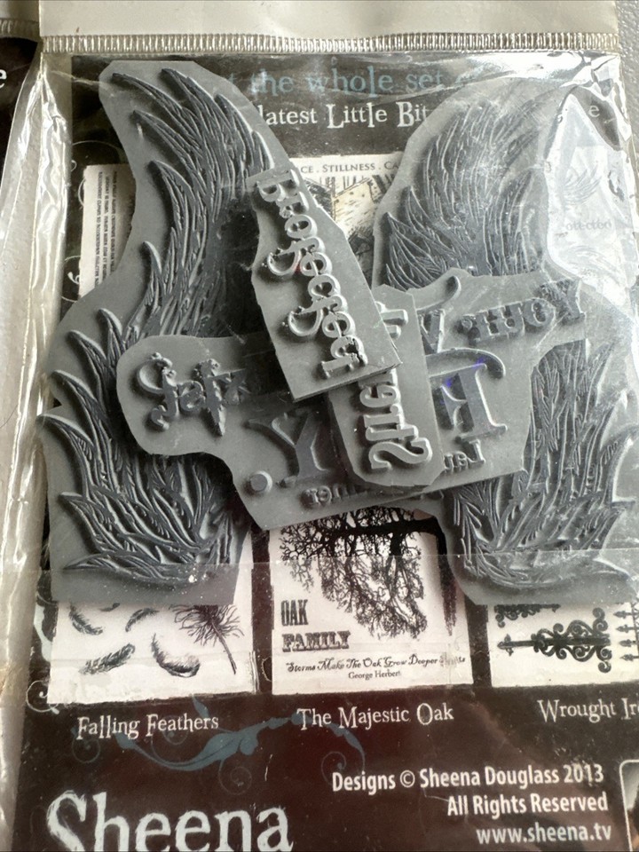 Sheena Douglass Rubber Stamps Castle Ruins & Divine Inspiration Stay ...