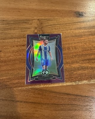 Tomas Conechny 2024-25 Panini Select La Liga Purple Prizm /99 Rookie RC ...