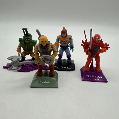 Mega Construx- HE-MAN/MOTU Lot Of 4 - Faker Beast Man Tri-Klops | eBay