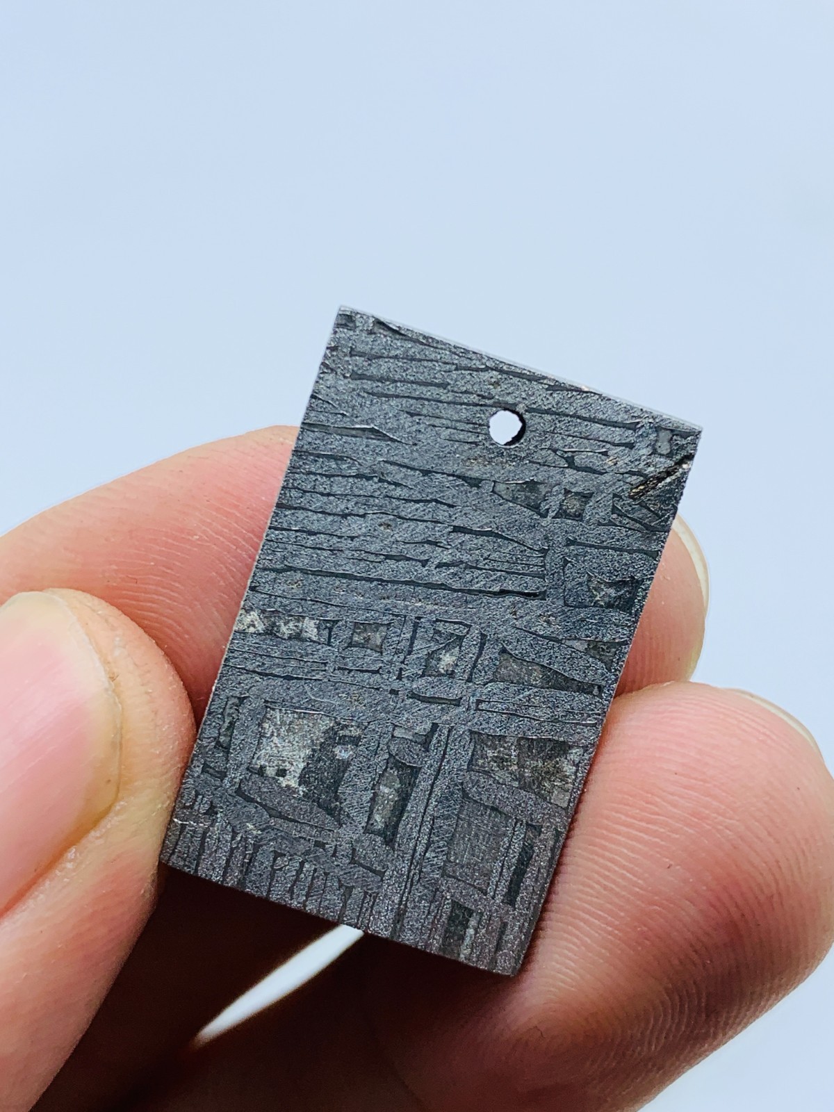 Natural Aletai Iron Meteorite Cut Slabs Etched Perfect Fusion Crust 9 ...