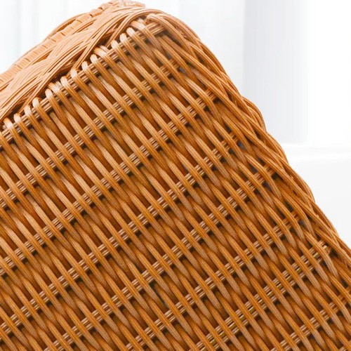 Retro Imitation Rattan Picnic Basket Hand Woven Home Decoration ...