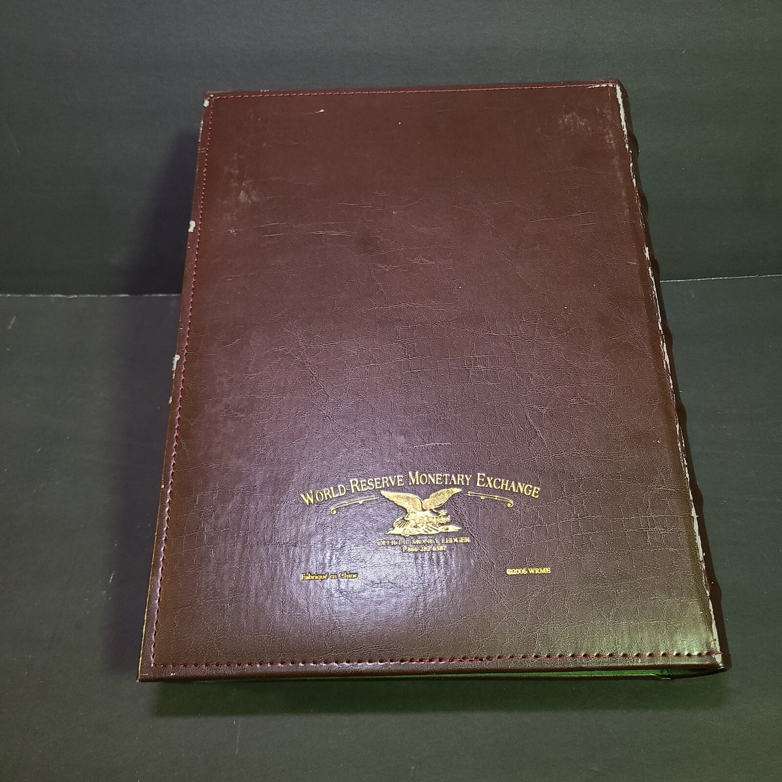 2006 World Reserve Monetary Exchange Official Money Ledger Album Uncut ...