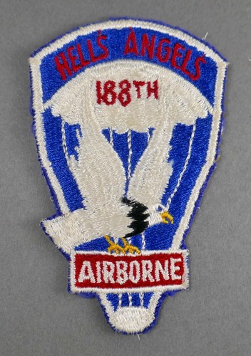 Vietnam War Hells Angels 188th Airborne Infantry Regiment Pocket Patch ...
