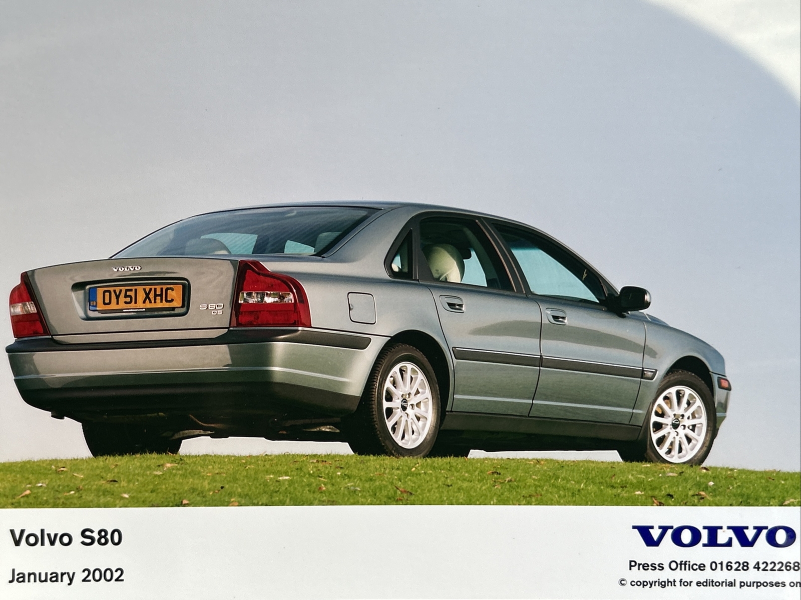 Volvo S80 Car Promo Press Release Photo Free Post Frameable | eBay UK