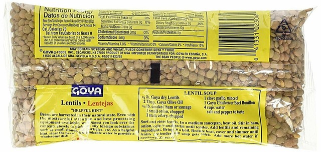 Goya Lentils Recipe | Deporecipe.co