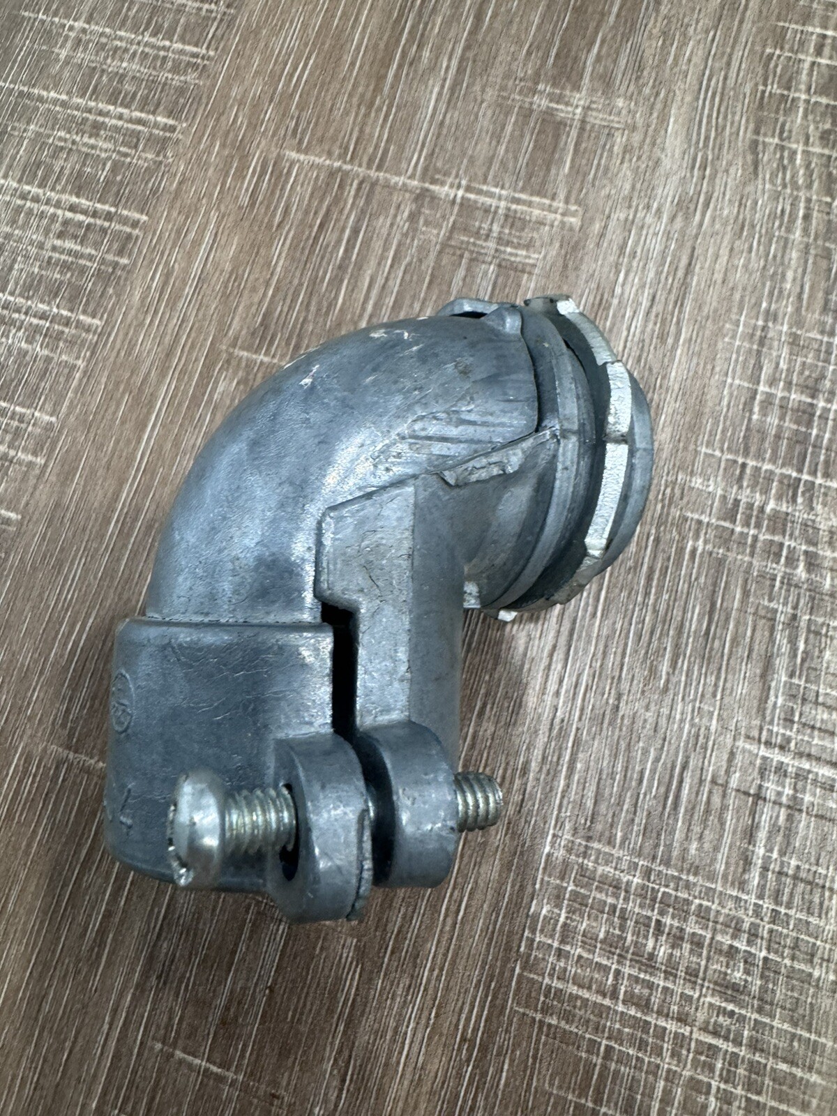 NEER 90-degree angle connector for BX and Greenfield cable 1 1/4in | eBay