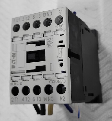 EATON dilm12-10 / xtce012b10 Contactor 24VDC | eBay