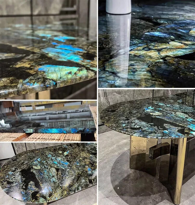 Kitchen Counter Top, Labradorite Bathroom Countertop Island, Home ...