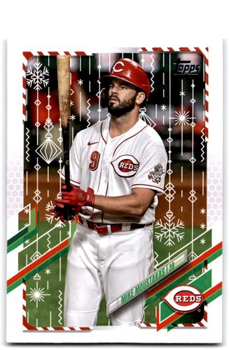 2021 Topps Holiday Mike Moustakas Cincinnati Reds #HW123 | eBay