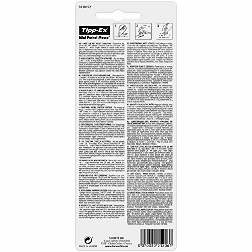 Tipp-Ex Mini Pocket Mouse Correction Tapes 6 m, Pack of 1 | eBay