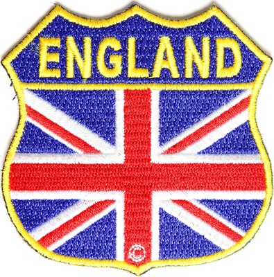 BRAND NEW ENGLAND ENGLISH FLAG SHIELD IRON ON PATCH | eBay