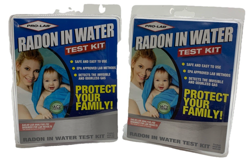 Pro Lab EPA Approved Drinking Water Radon Test Kit RW103 for Water ...