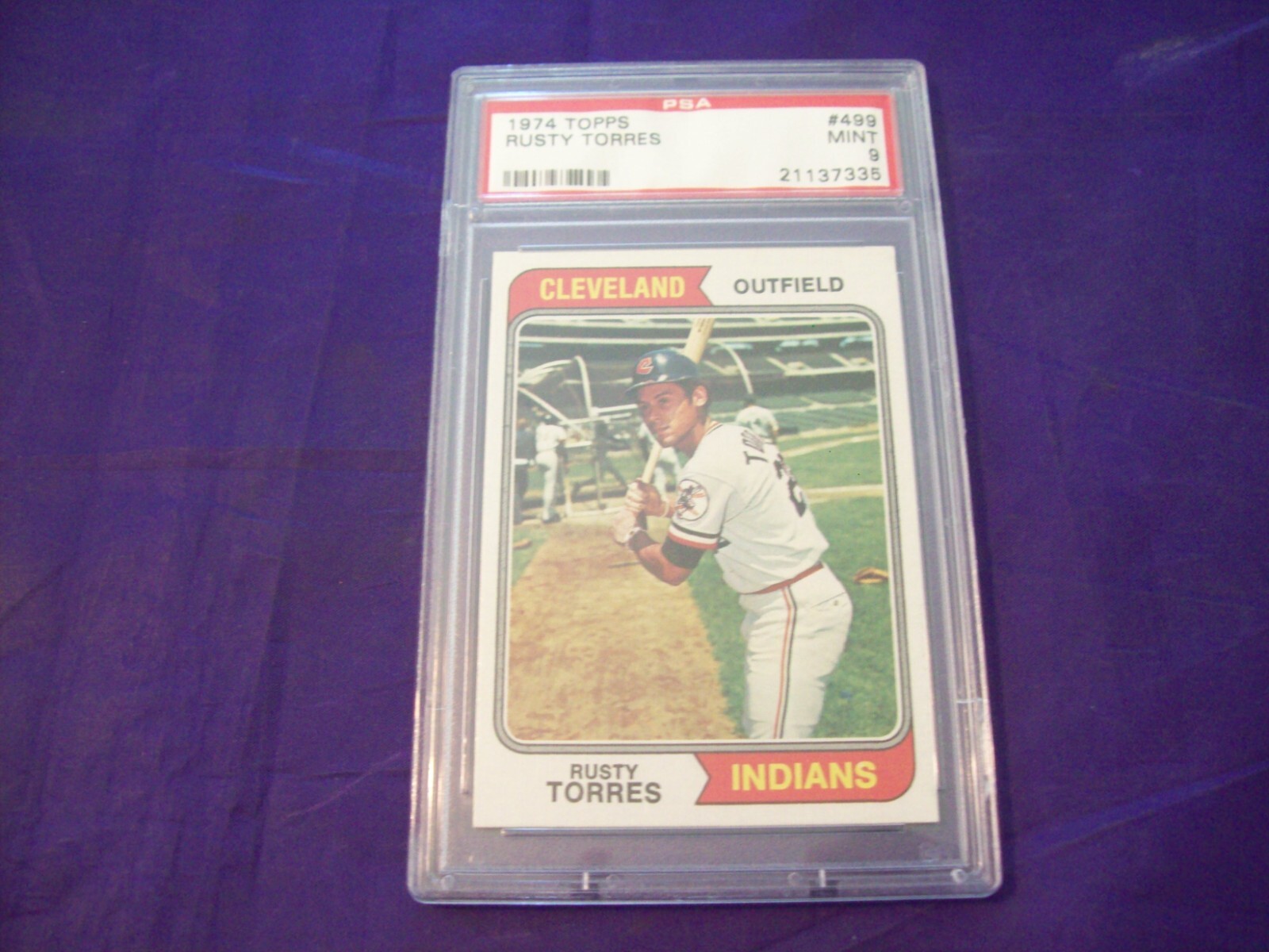 1974 TOPPS #499 RUSTY TORRES PSA 9 | eBay