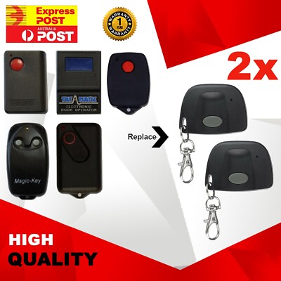 2x Tiltamatic Compatible Garage Remote Control BND Magic Key Door Mate ...