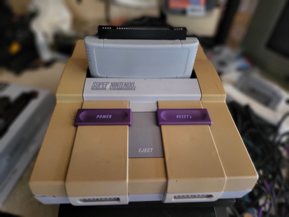 SHIELDED Super Nintendo Import Converter PLAY USA NTSC GAMES ON ...
