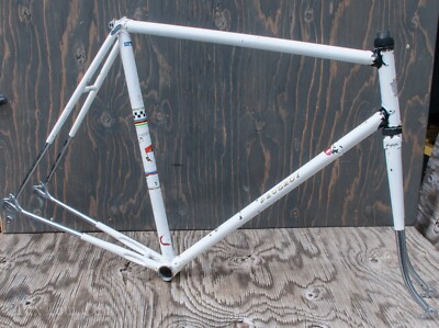 Vintage 58cm Peugeot PX-10 Road Bike FRAME FORK French 531 Steel ...
