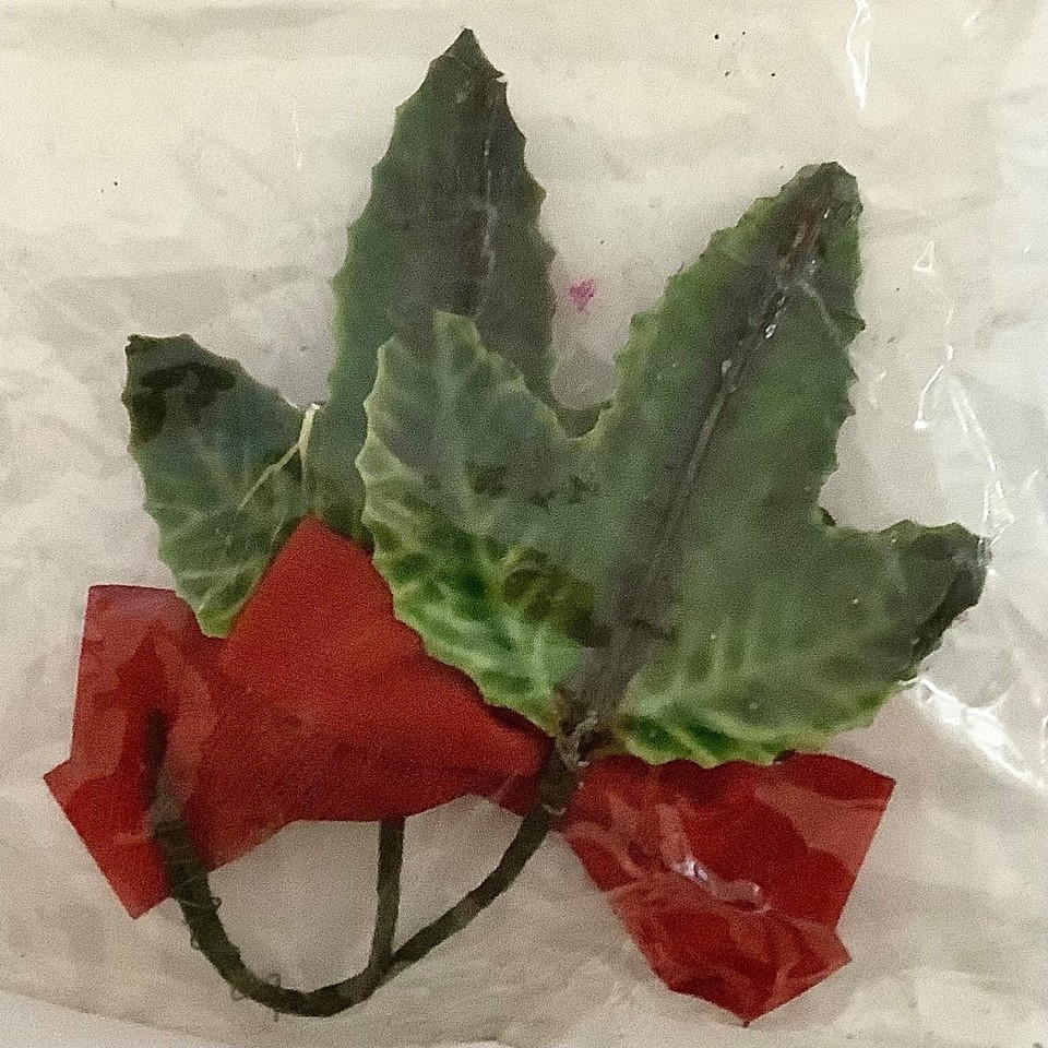 Vintage c.1950s Christmas Mercury Glass Package Ties Japan | eBay UK