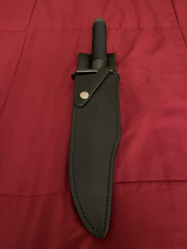 Jack Crain Custom Life Support 1 Survival Knife-orig. Sheath-vintage ...