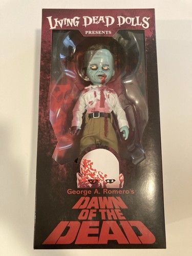 Living Dead Dolls Dawn of the Dead Flyboy Zombie George Romero Mezco ...