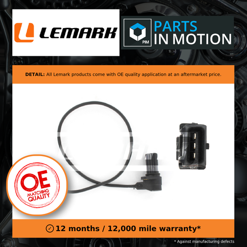 RPM / Crankshaft Sensor fits OPEL ASTRA G 2.2D 02 to 05 Y22DTR Lemark ...