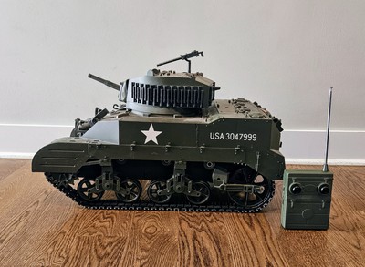 *RARE* Vintage 21st Century Toys M5 Stuart Tank 1:6 RC *Works* | eBay
