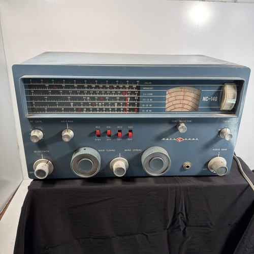 National NC-140 HAM Radio Receiver Not Tested READ | eBay