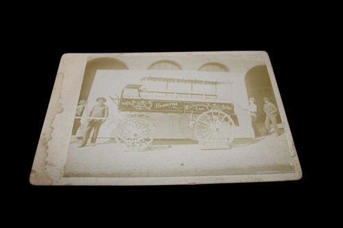 Hamilton Excursion Car Worley & Son Keokuk Iowa Trade Cabinet Card ...