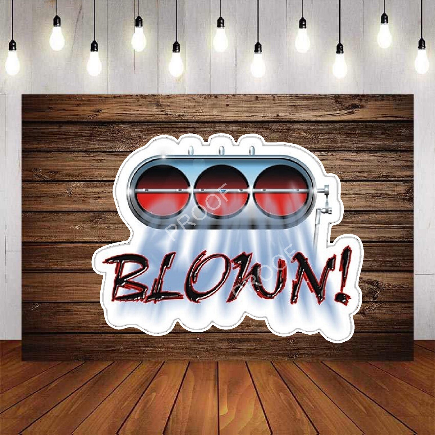 HOLLEY BLOWN CARB BLOWER DECAL STICKER UV LAMINATED | eBay