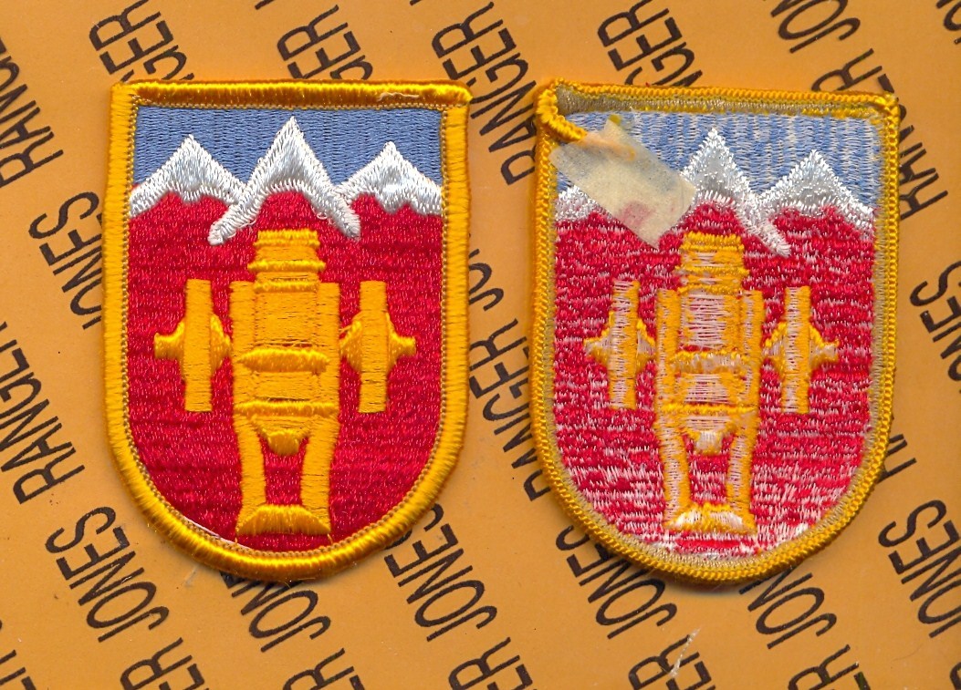 US Army 169th Field Artillery Brigade FA dress uniform patch | eBay