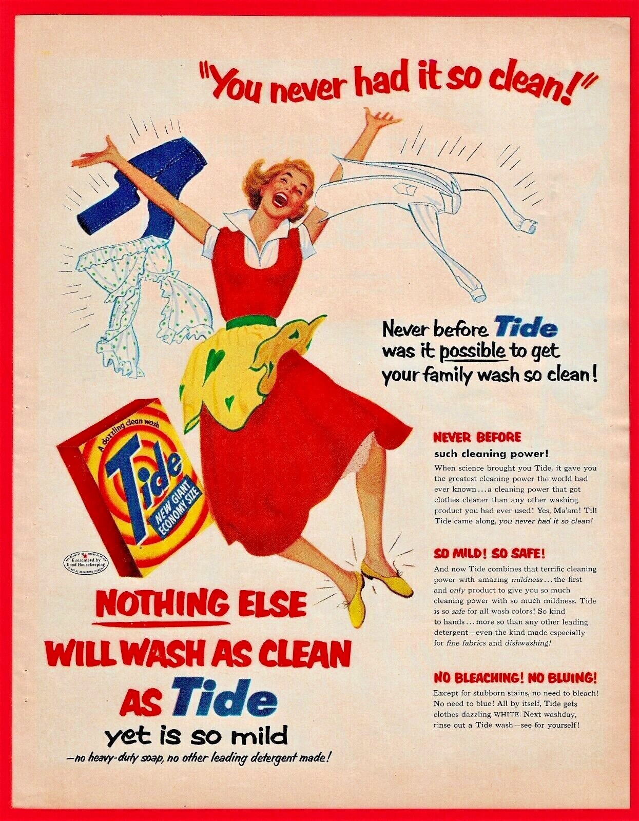 Tide Detergent Ad