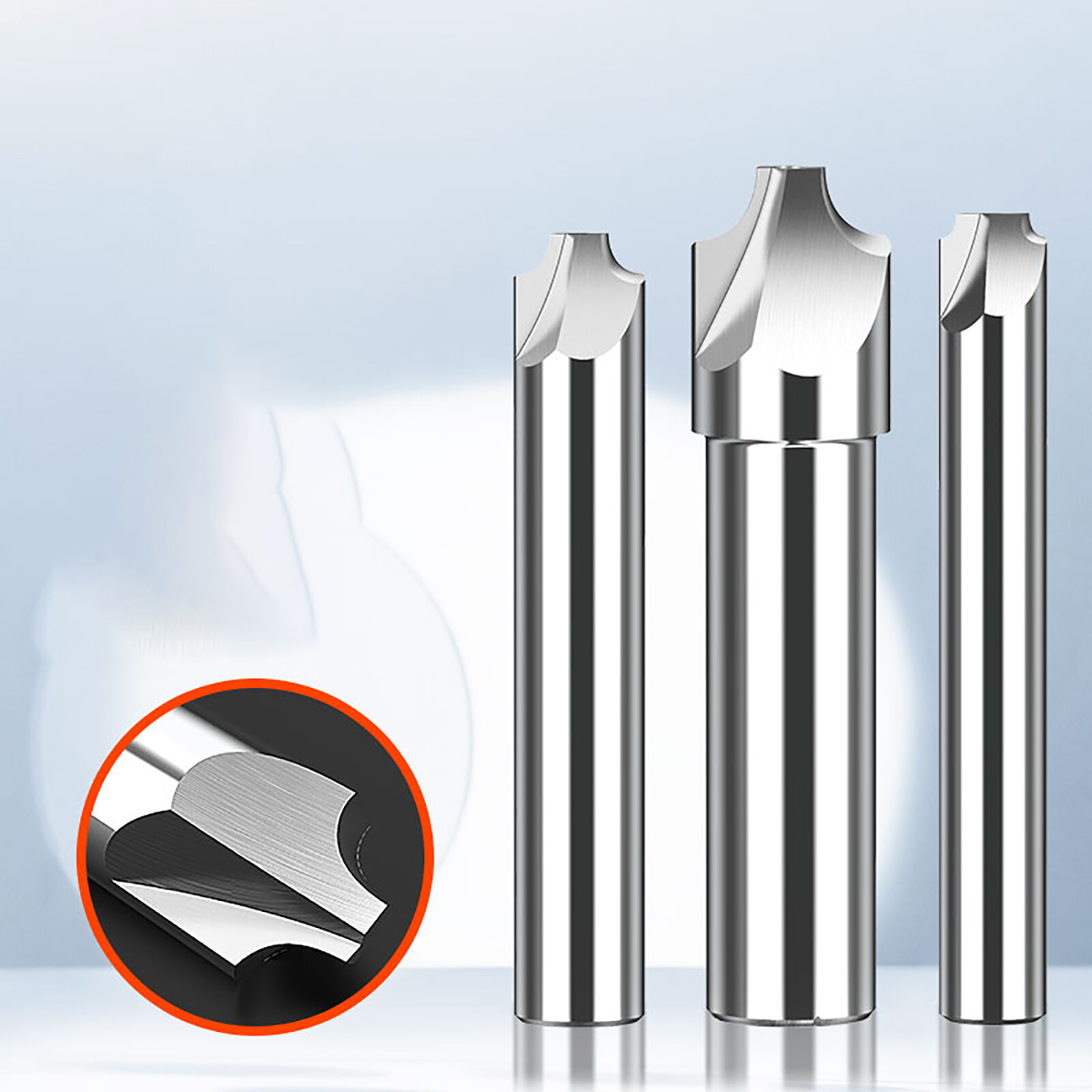 HSS Corner Rounding End Mill Radius Milling Cutter For Steel Copper ...