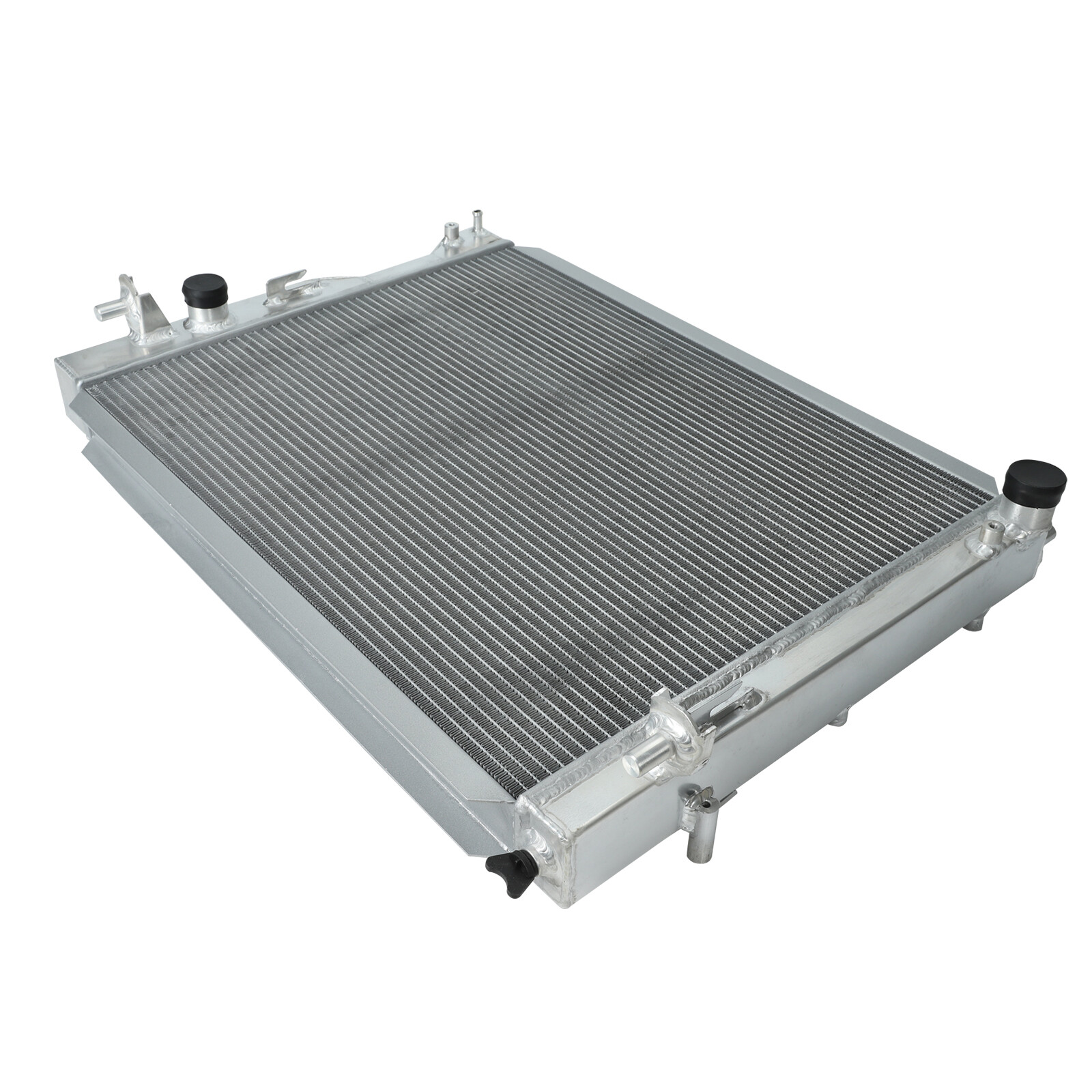 3 Row Aluminum Radiator For 2005-2014 Ford Mustang GT Base 3.7 3.9 4.0 ...