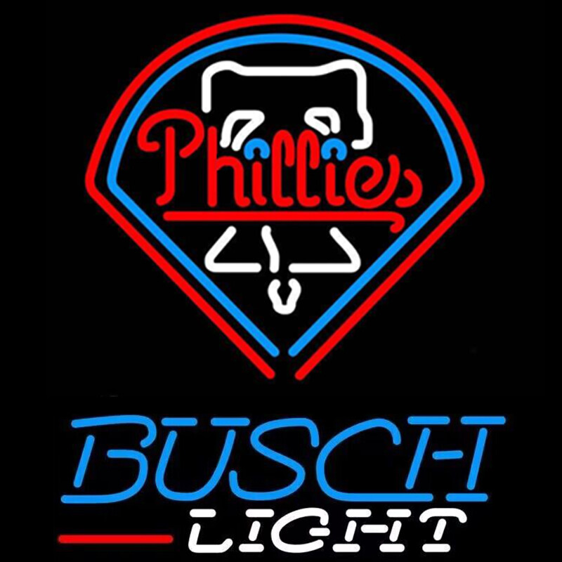 Philadelphia Phillies Beer Neon Sign Beer Bar Sport Pub Cave Wall Decor ...