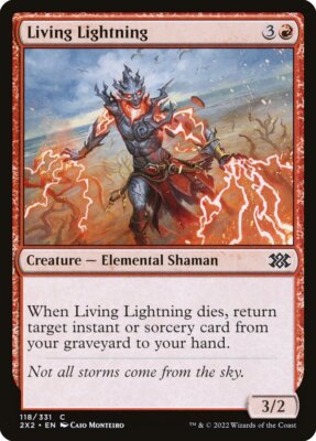Magic the Gathering (mtg): 2X2: Living Lightning - Foil | eBay