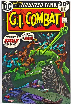 G.I. COMBAT # 167 (DC) HAUNTED TANK - SAM GLANZMAN & KEN BARR art | eBay